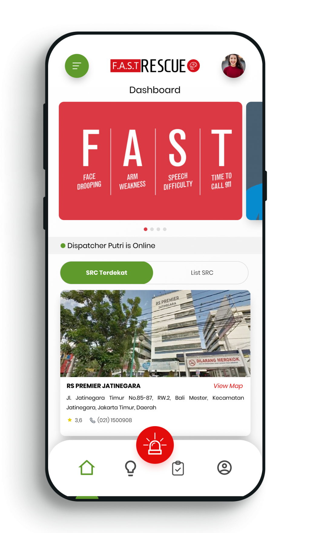 Aplikasi F.A.S.T Rescue, Sekali Klik, Menyelamatkan Nyawa Anda dan ...