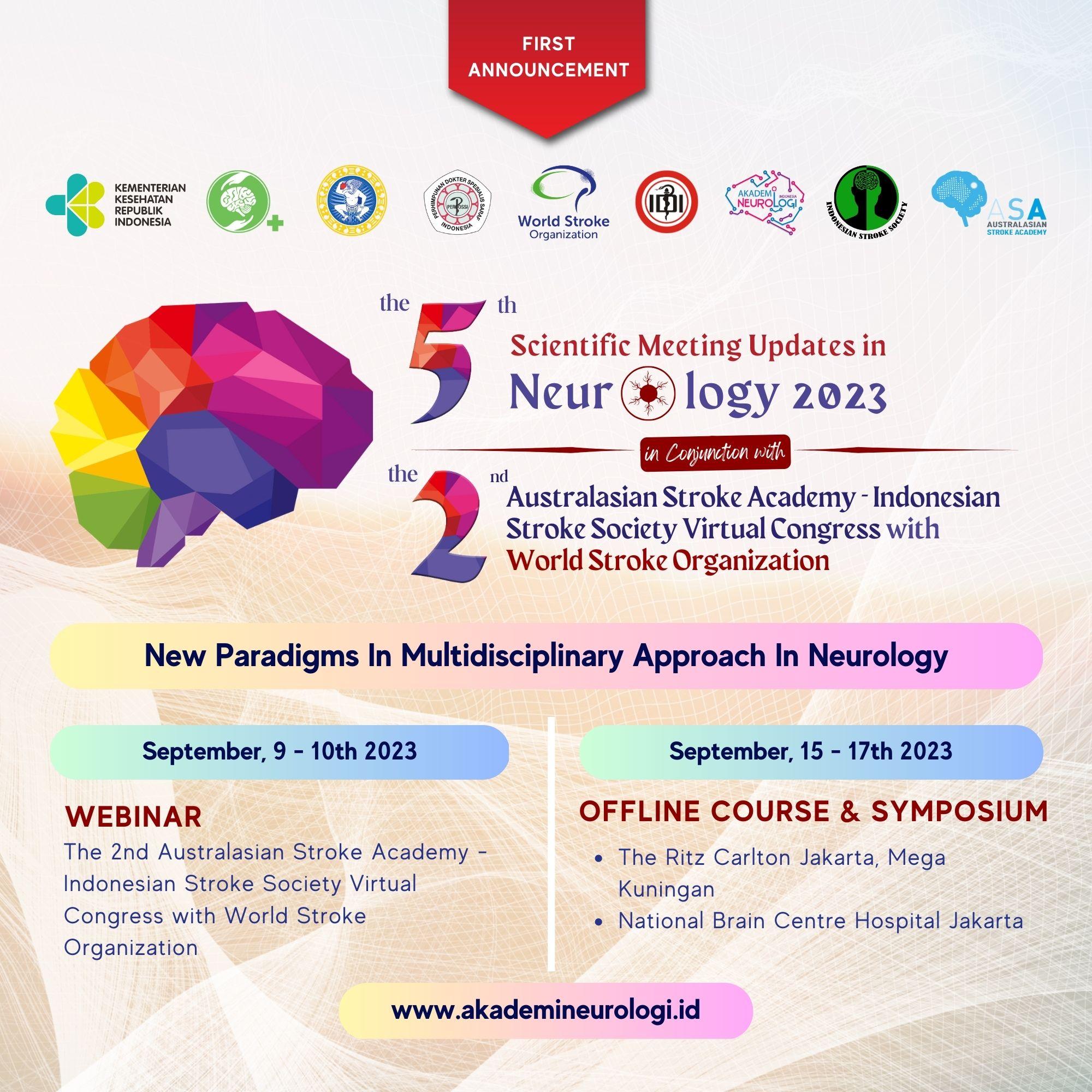 The 5th Scientific Meeting Updates in Neurology – Indonesian Stroke Society